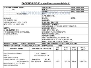 Packing List Là Gì? Cách Làm Packing List Cho Người Mới